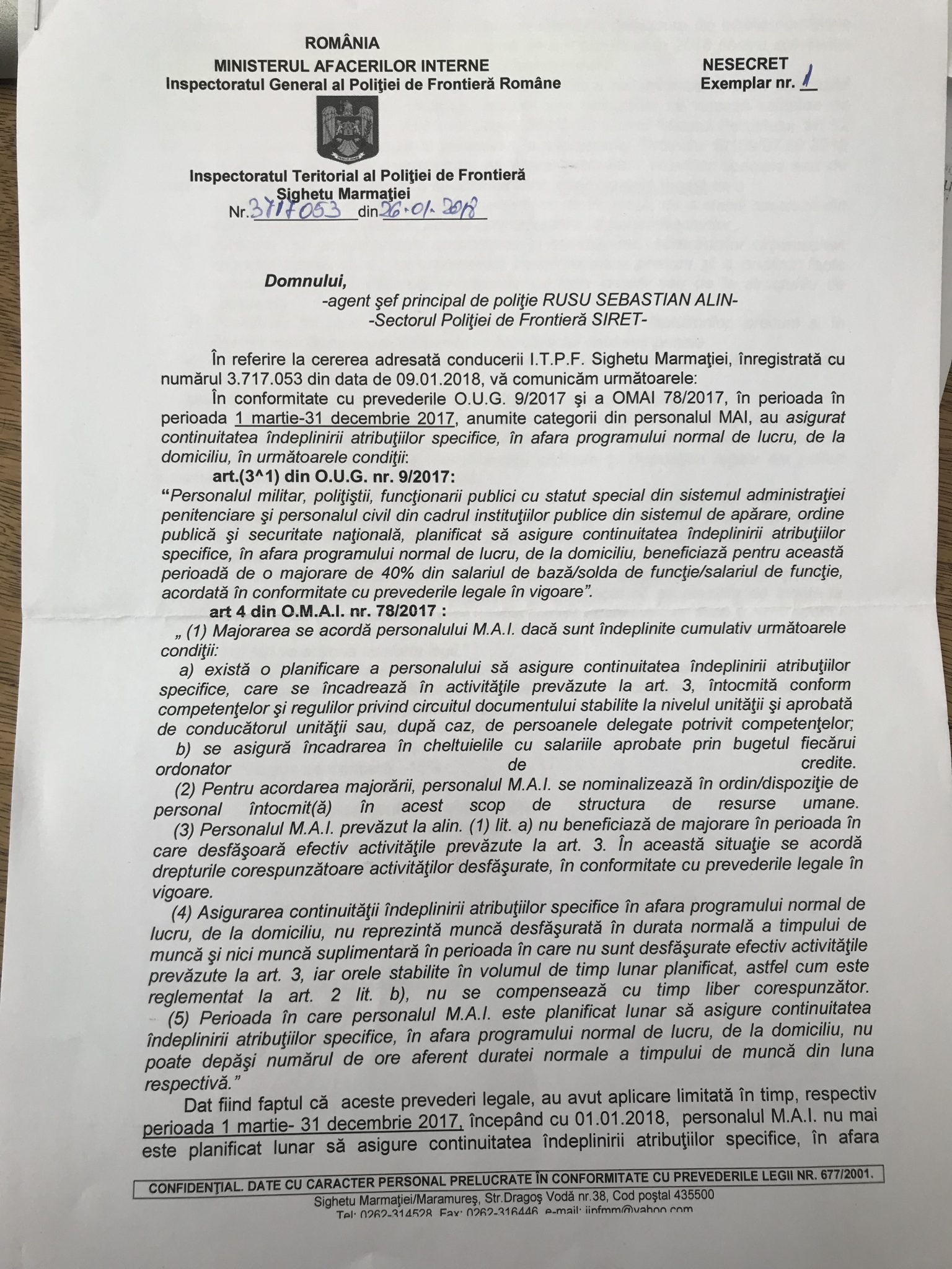 Din nou despre permanenta ilegala de la domiciliu: Cazul Alin Rusu ...